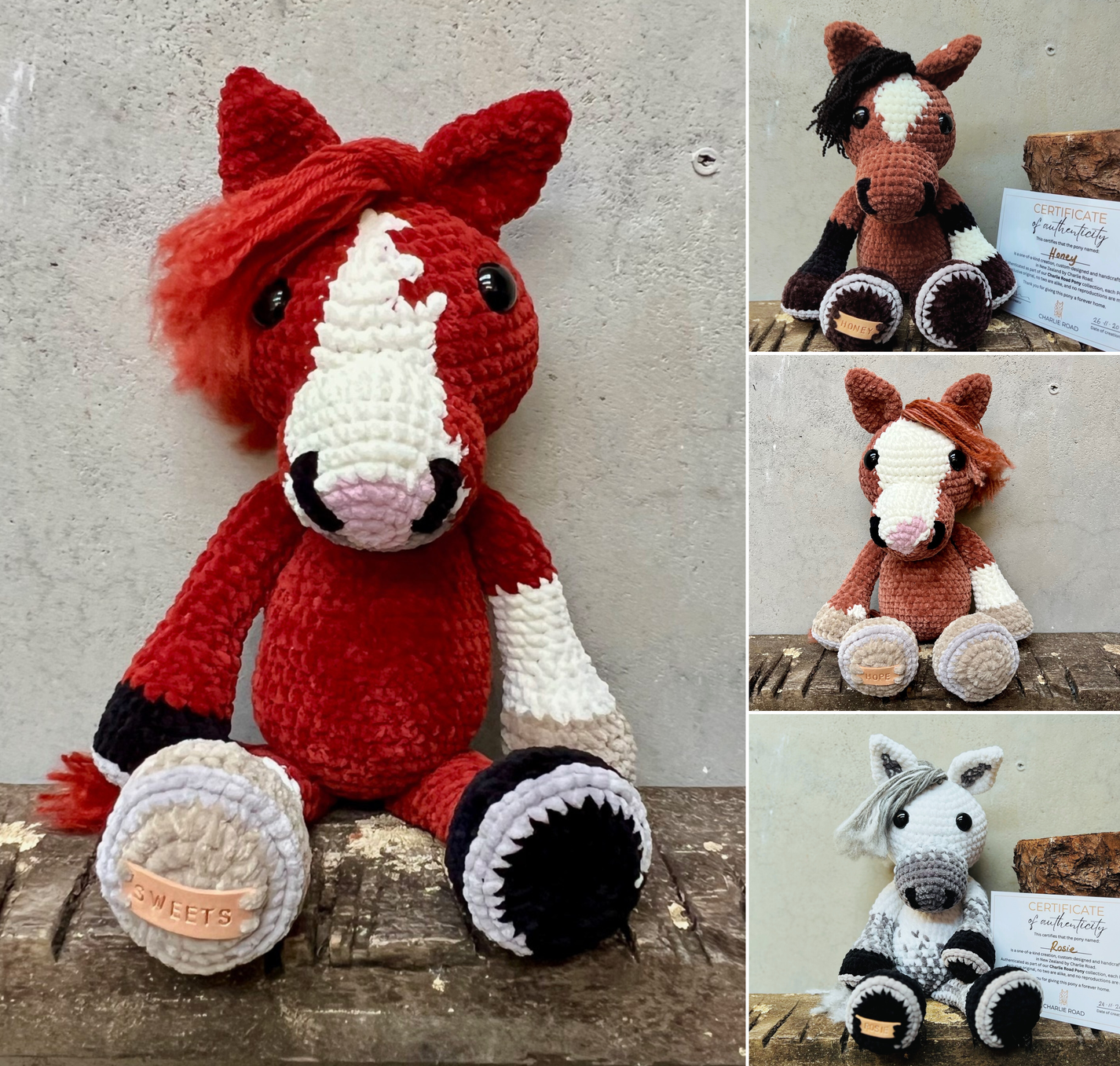 Custom Crochet Pony – Charlie Road